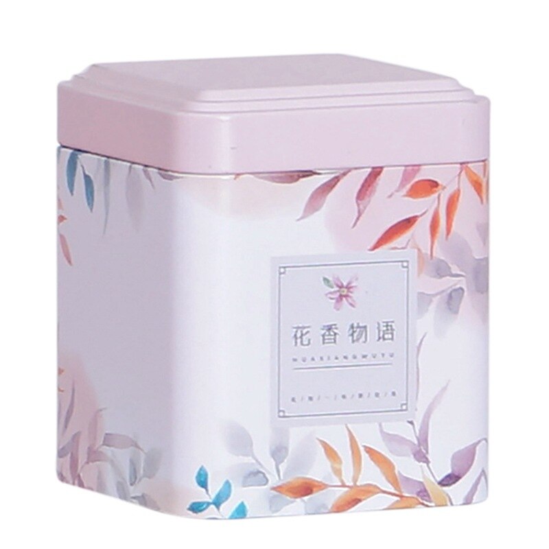 Universal Small Tea Caddy Tin Can Candy Scented Te... – Grandado