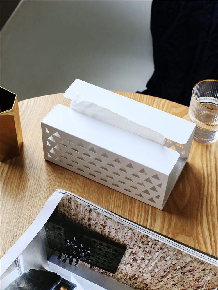 Europe Style Metal Home Rectangle Shaped Tissue Bo... – Grandado