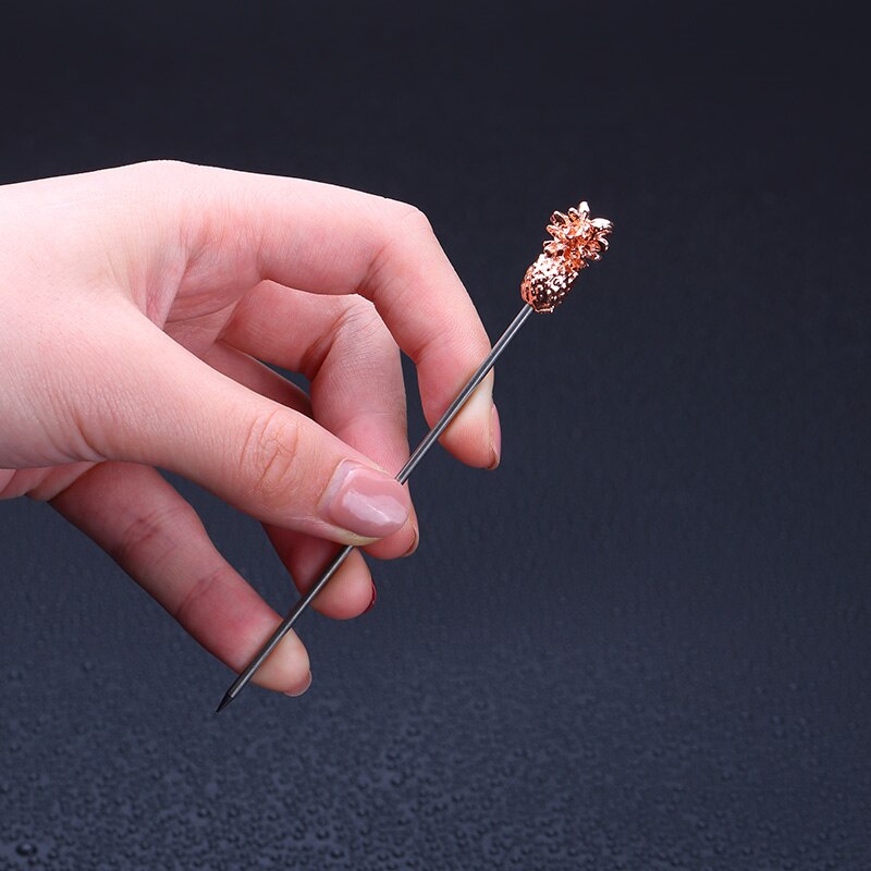 10Pcs Länge-11,5 cm Obst Cocktail Pick Stick Edels... – Vicedeal