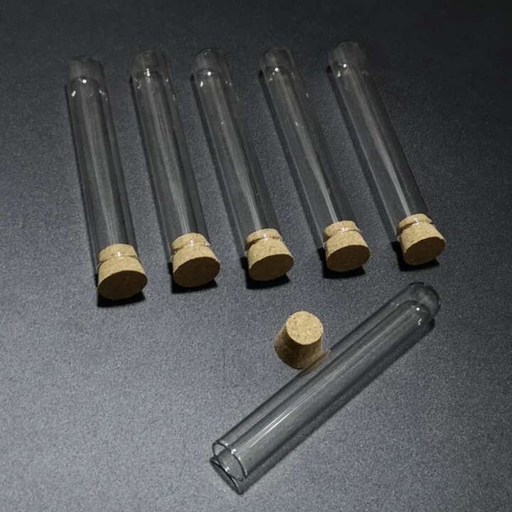 100pcs/lot 15x100mm Clear Glass round bottom test ... – Vicedeal