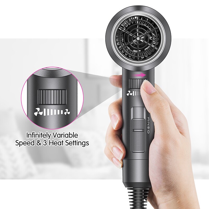 CONFU 1800W Anion Hair Dryer Salon Styling Tool Ne... – Vicedeal