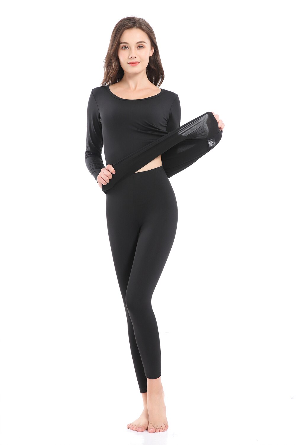 Thermal Shirt Fleece Underwear Winter Long Johns f... – Vicedeal