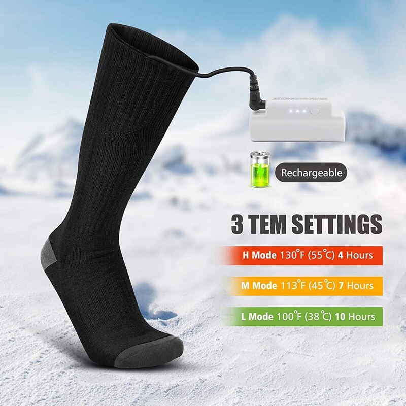 Rechargeable Electric Socks with Large Capacity Ba... – Grandado