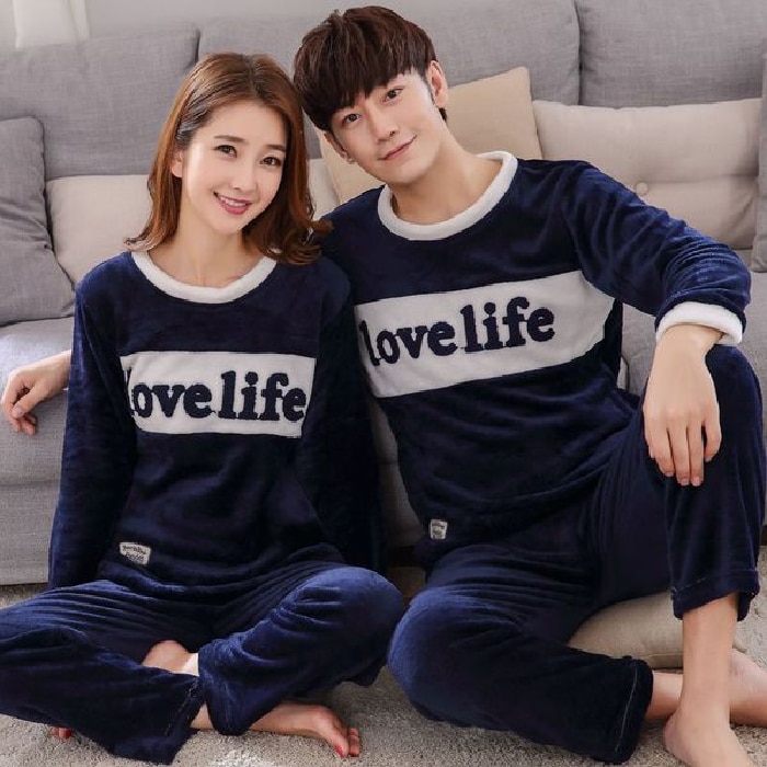 XIZOU Neue paar paar pyjamas weiche winter pyjama ... – Vicedeal