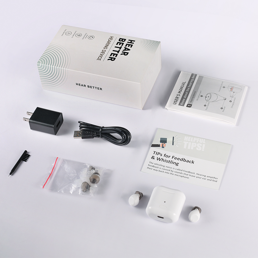 Noise-canceling Hearing Aid Rechargeable Hearing D... – Grandado