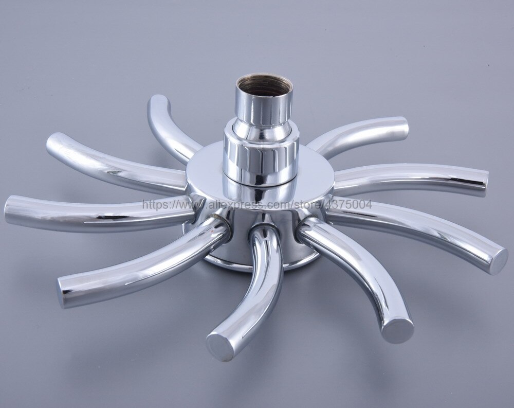 Modern Polished Chrome Shower Head Water Rains Sho... – Vicedeal
