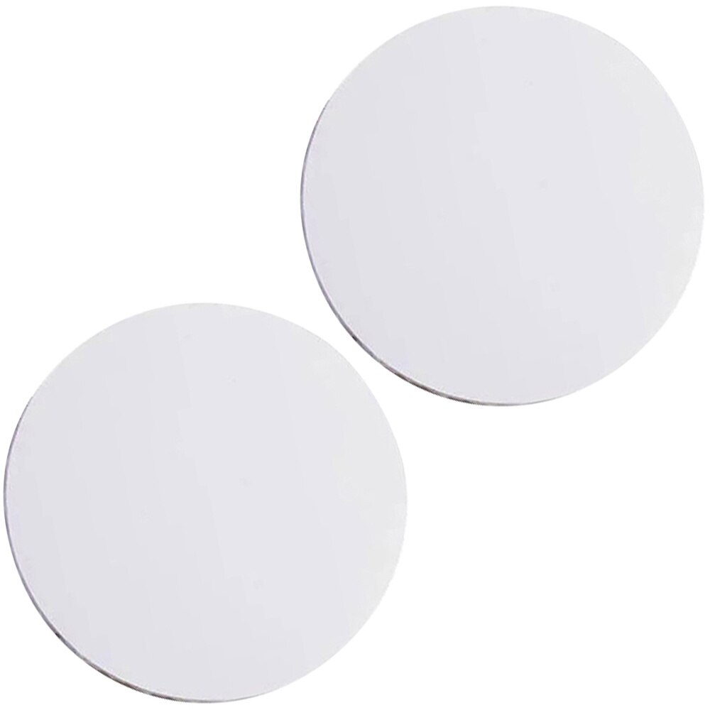 2 Pcs Round Drawing Canvas Cotton Stretched Canvas... – Grandado