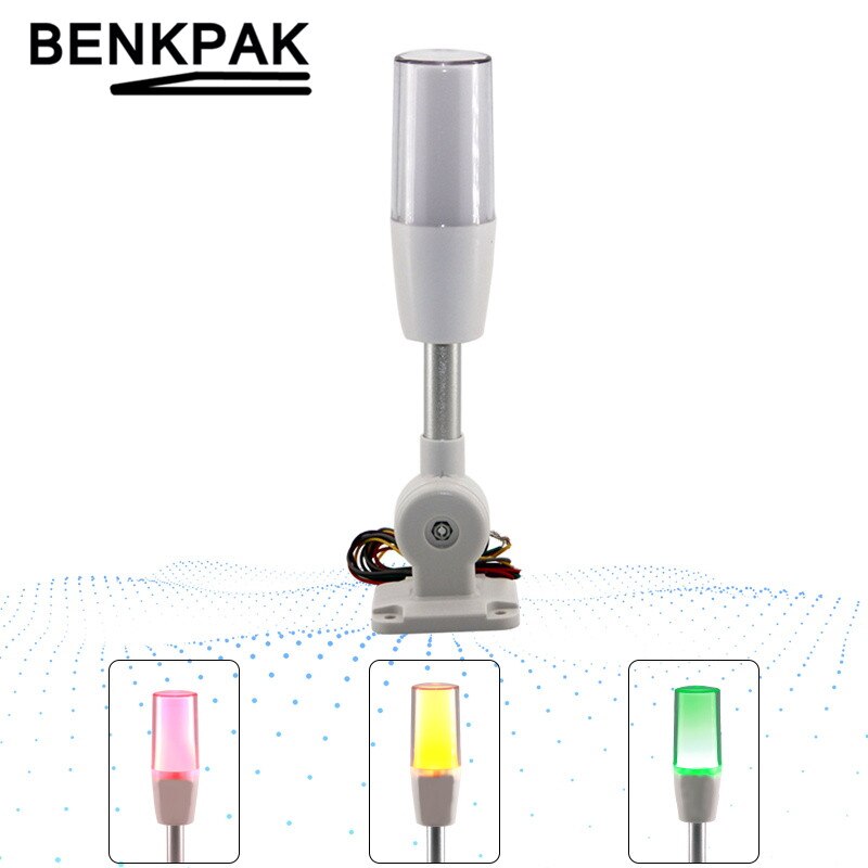 Led 3 Color In 1 layer Indicator Light 24V Warning... – Grandado