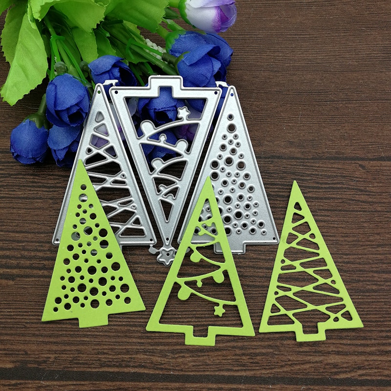 Christmas tree Cutout Metal Cutting Dies Stencils ... – Grandado