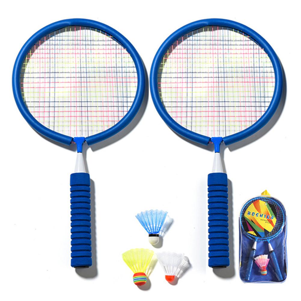 1 Pair Badminton Rackets Set Lightweight Portable ... – Grandado