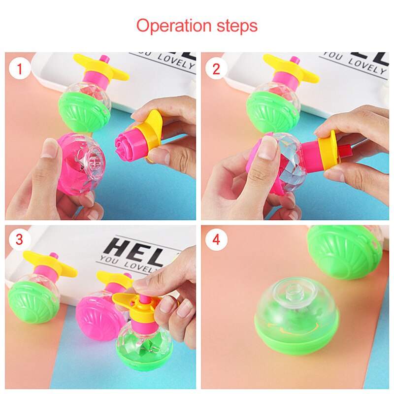 1 Pcs Funny Classic Nostalgic Children Spinning To... – Grandado