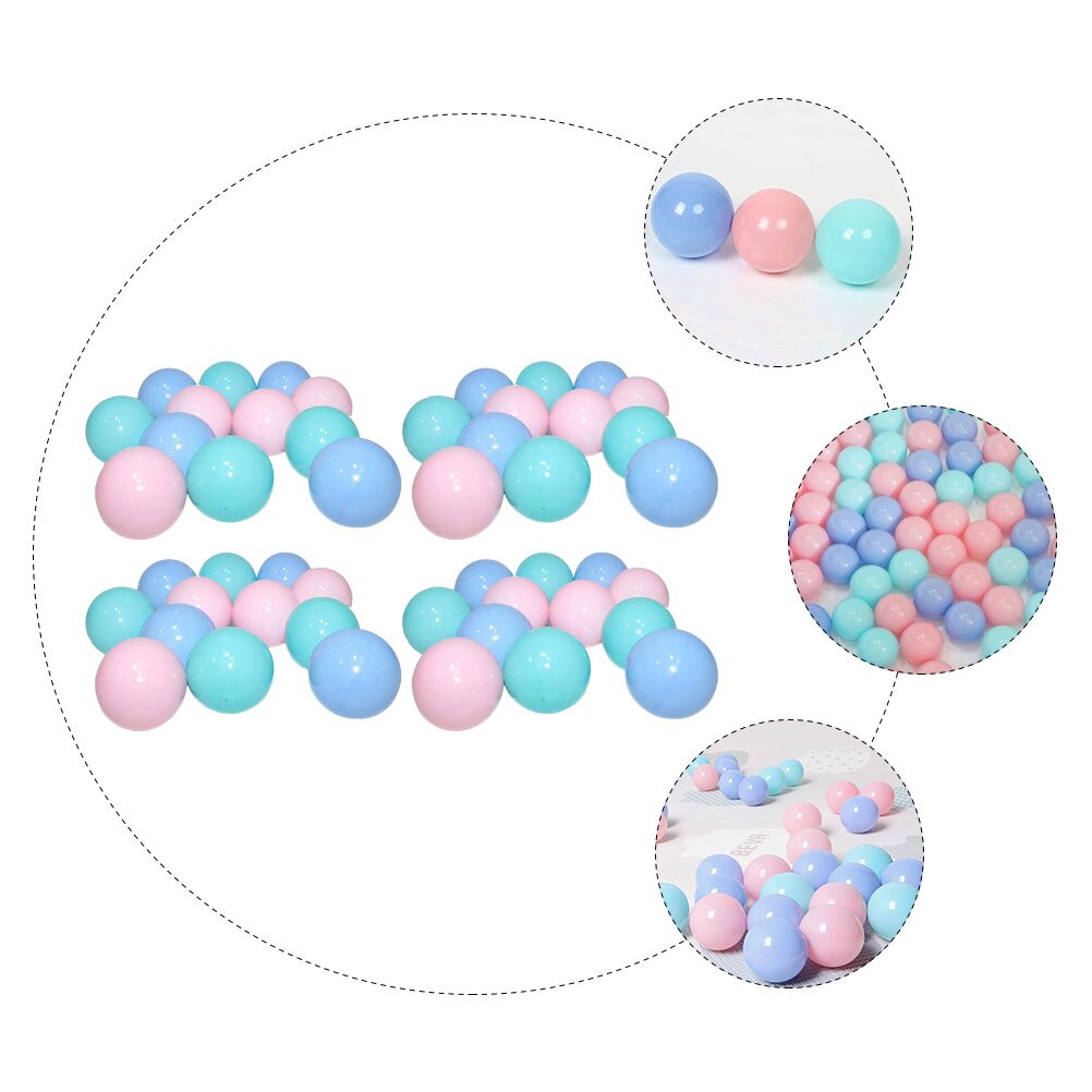 100pcs Crush Proof Ocean Balls Playballs for Kids ... – Grandado
