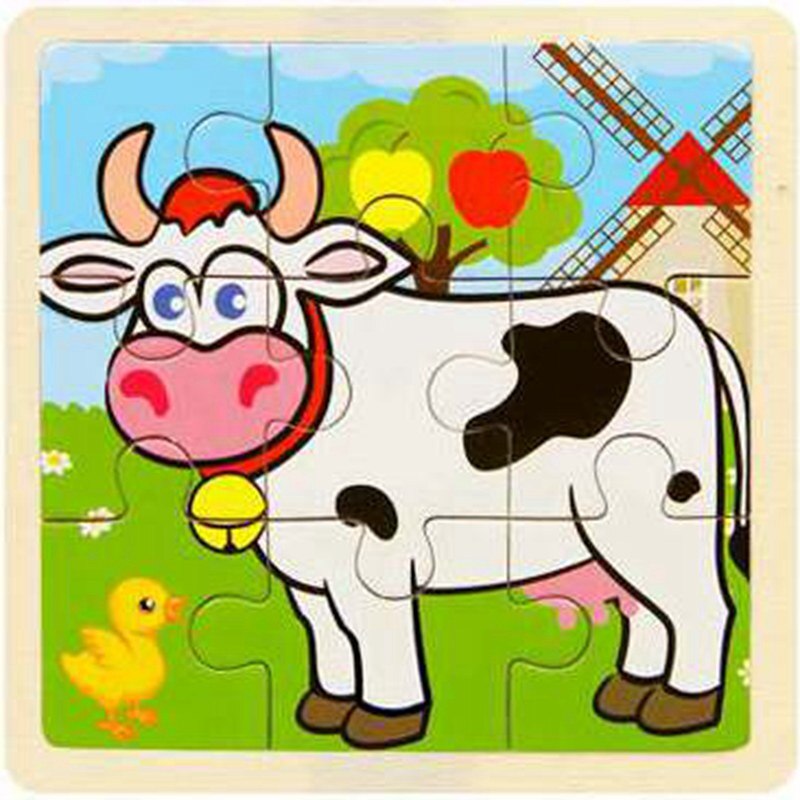 3D Houten Puzzels Baby Educatief Speelgoed Voor Ki... – Vicedeal
