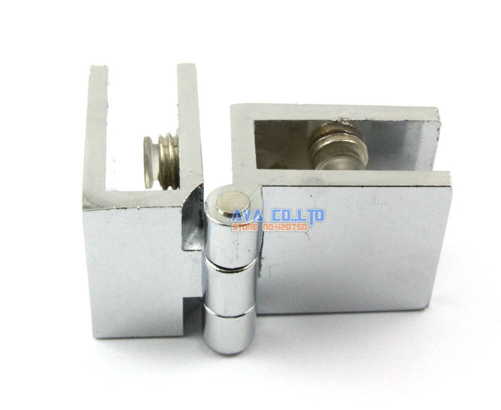 2 Pieces Glass To Glass Hinge 90 Degree Out Swing ... – Grandado