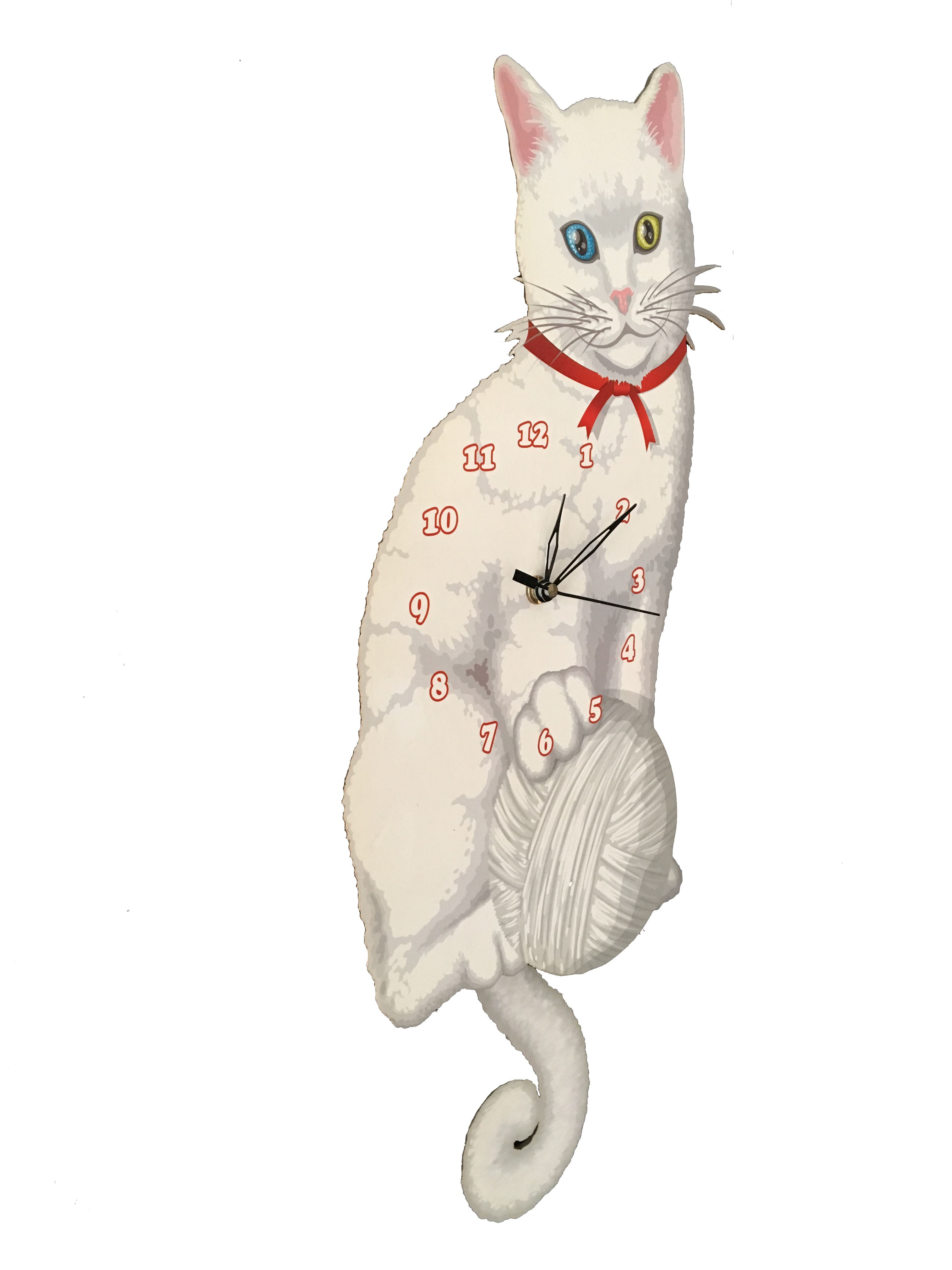 Goodtime Van Cat Decorative Pendulum Wall Clock – Vicedeal