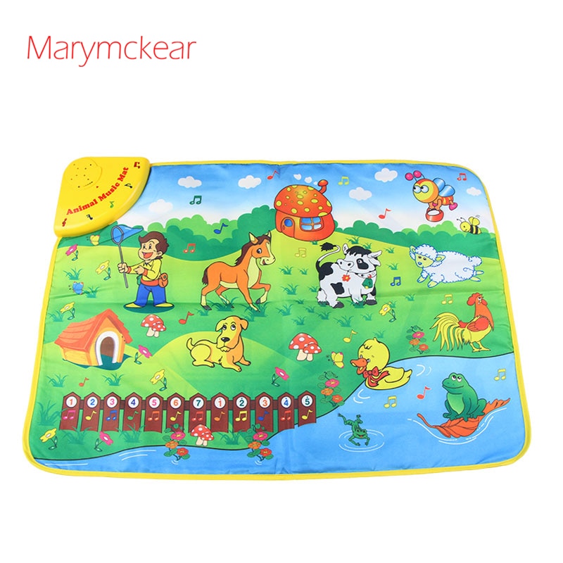 Music Mat Farm Animal Theme Piano Juguete Brinqued... – Grandado