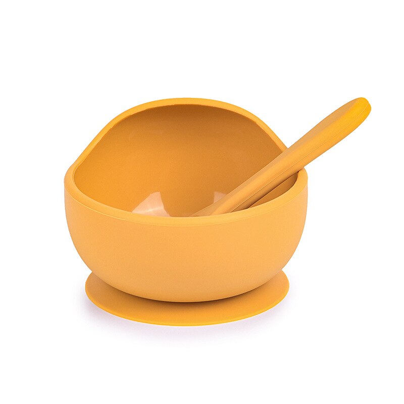 1Set Siliconen Babyvoeding Kom Set Baby Leren Gere... – Grandado
