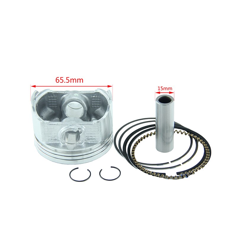 65.5mm kolvar 15mm stifts ring set passar för zong... – Vicedeal