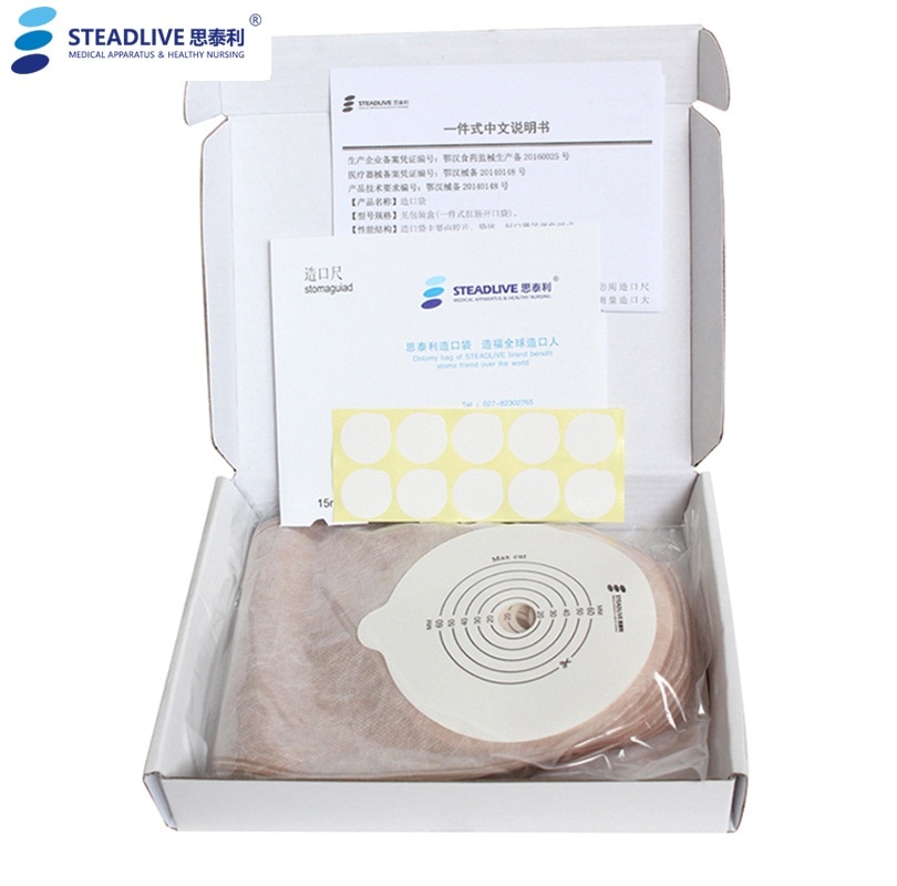 10/20PCS~One-piece Drainable Colostomy Bag with St... – Vicedeal