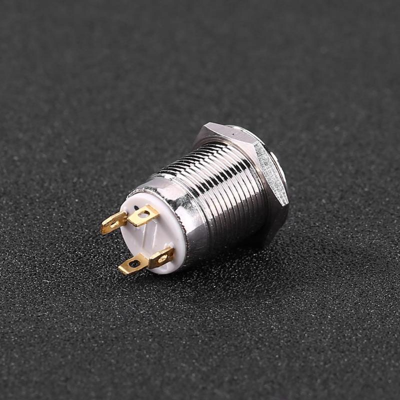 12mm Self-recovery LED 3V Metal Button Switch Inst... – Grandado