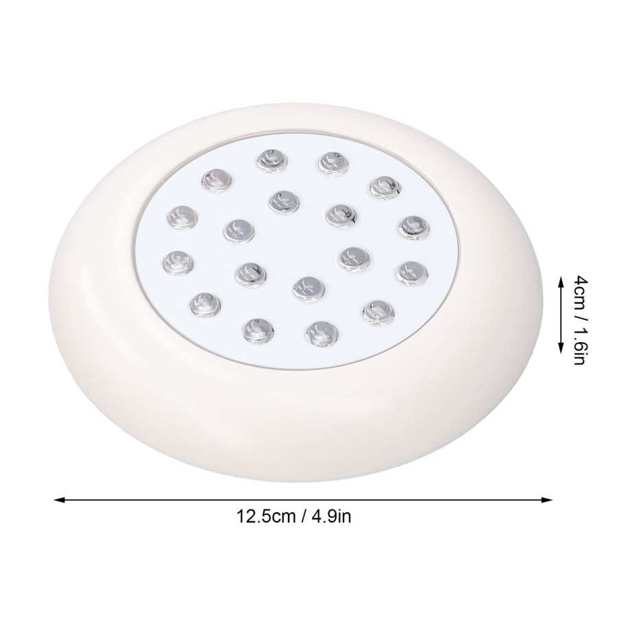 DC 10W 12V 18LED IP68 Waterproof Warm White Cool W... – Grandado