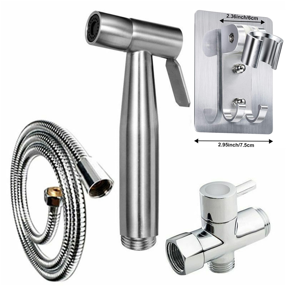 Handheld Bidet Sproeier Set Kit Rvs Hand Bidet Kra... – Grandado