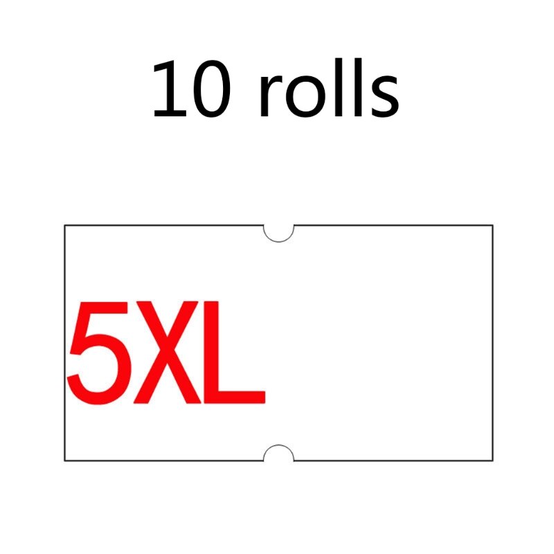 10 Rollen Prijskaartje Label Sticker Rolls Voor Pr... – Grandado