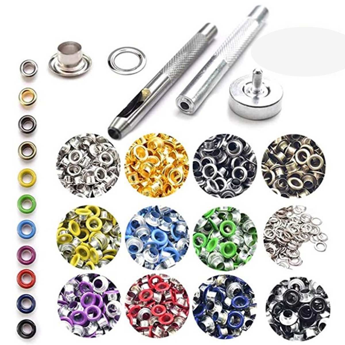 600Pcs 5Mm Metalen Multicolor Oogjes Gereedschap P... – Grandado
