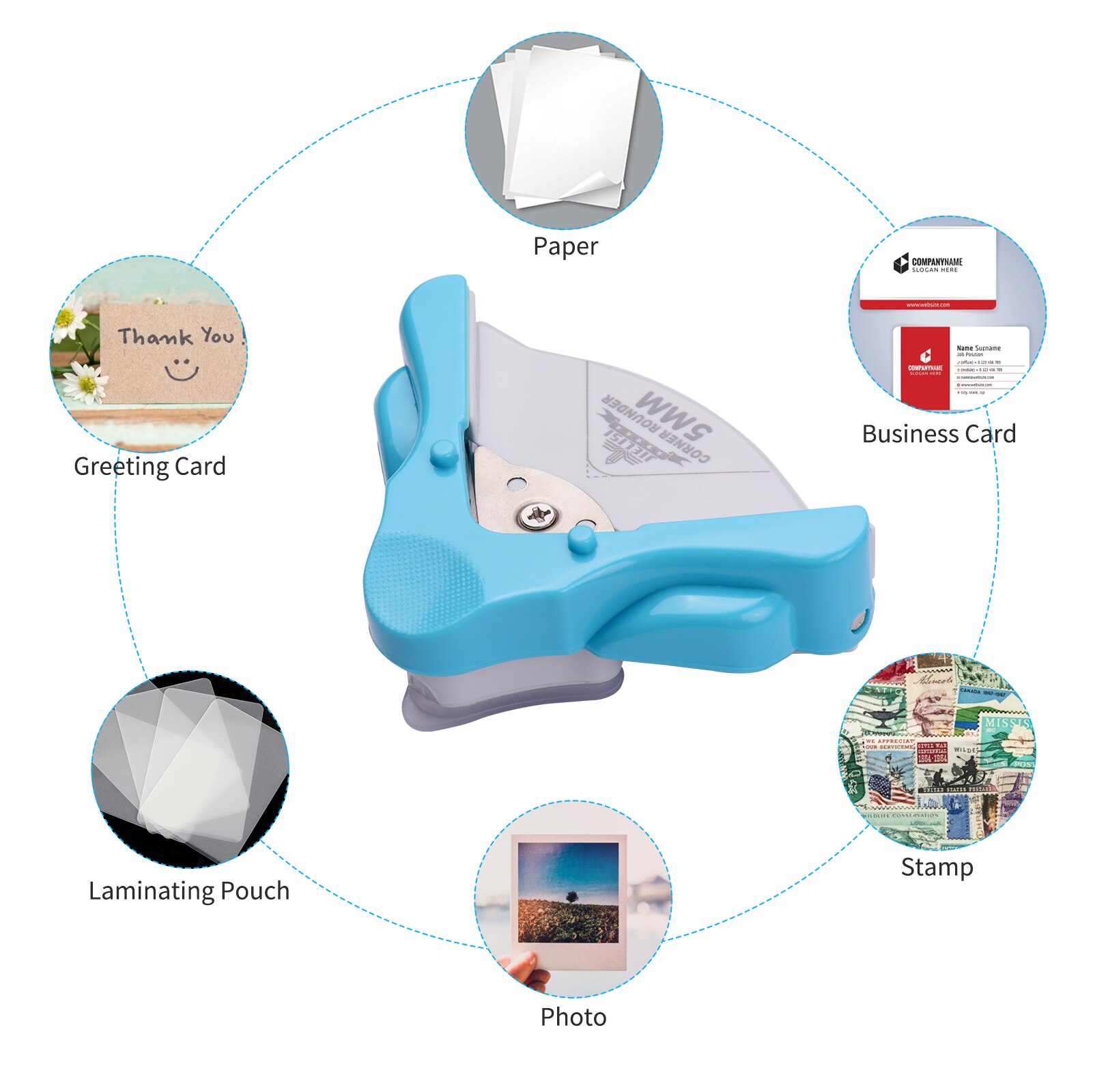 R5 Corner Rounder дырокол фигурный Card Paper Cutt... – Vicedeal