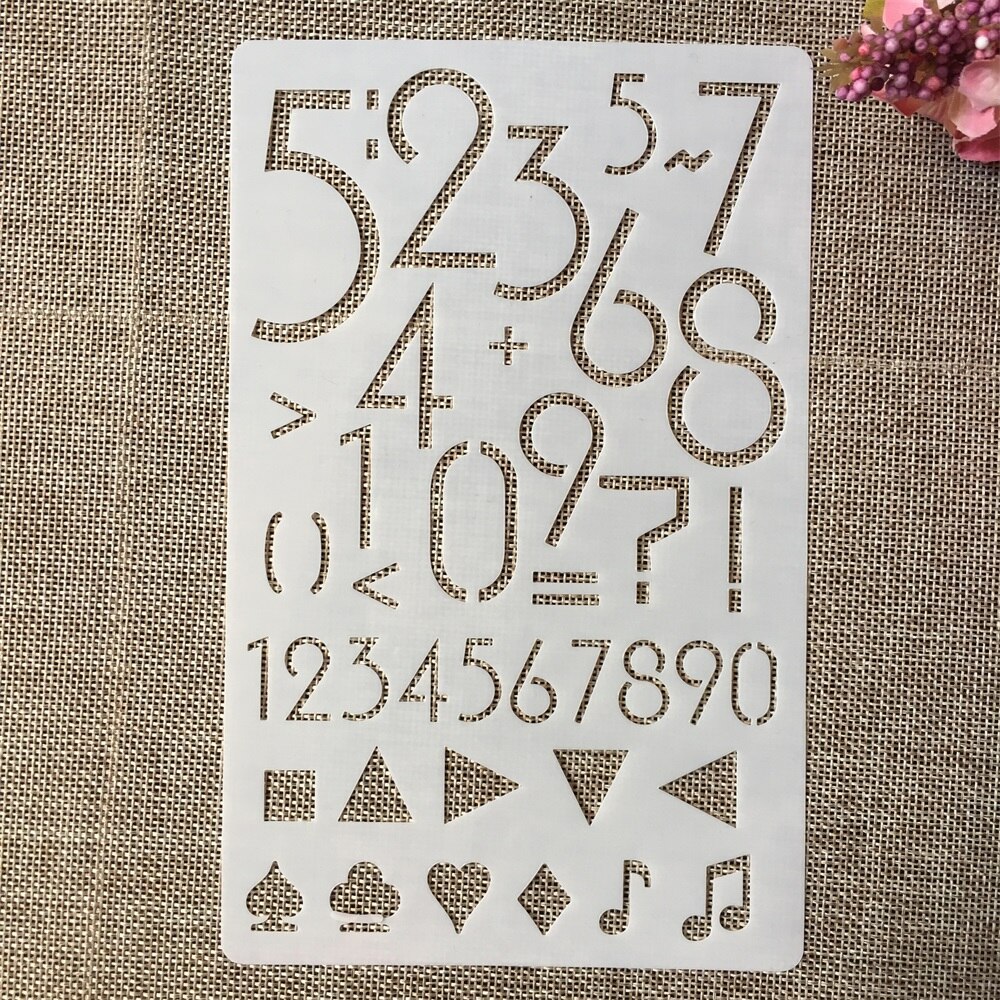 12Pcs/Lot 17.8cm 0-9 Numbers Letters Alphabet DIY ... – Vicedeal