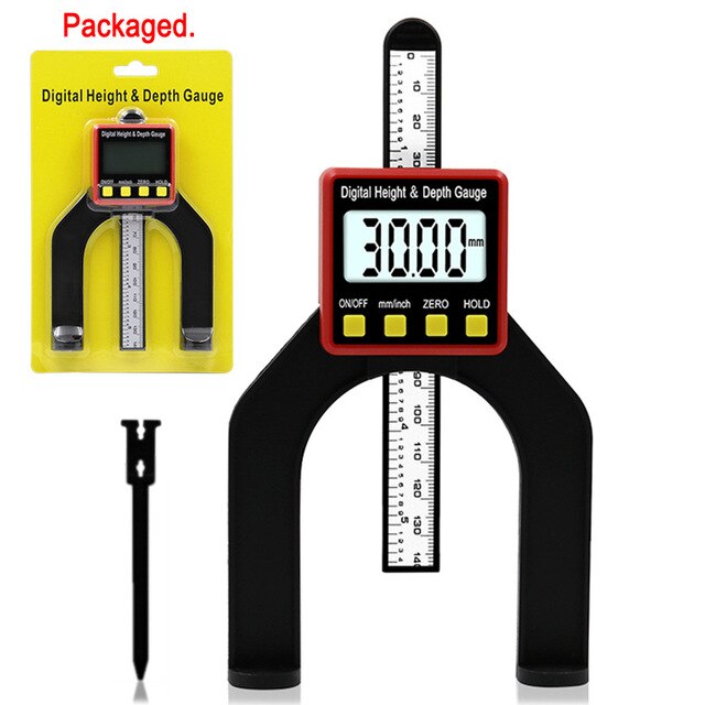 Digital Depth Gauge LCD Magnetic Self Standing Ape... – Vicedeal