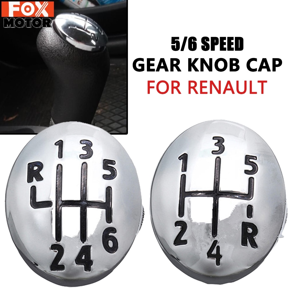 5/6 Speed Gear Shift Knob Cap Cover Insert For Ren... – Vicedeal