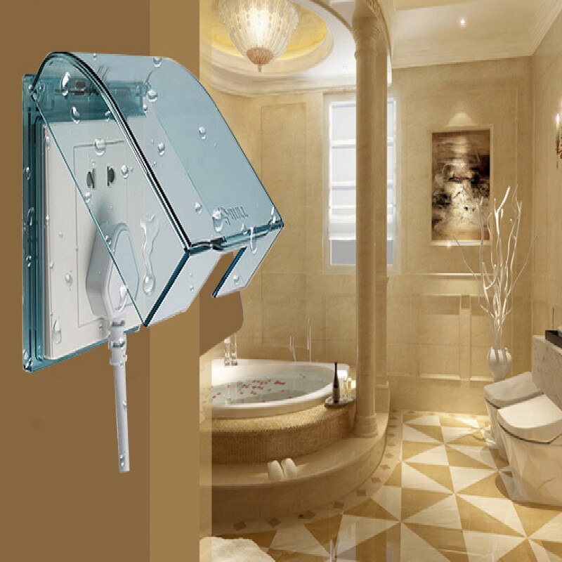 universal 86*86 86mm type pvc waterproof electrica... – Grandado