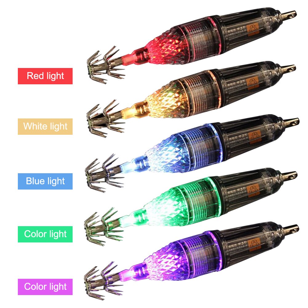 LED Squid Lure Lamp Deep Sea Fishing Squid Octopus... – Grandado