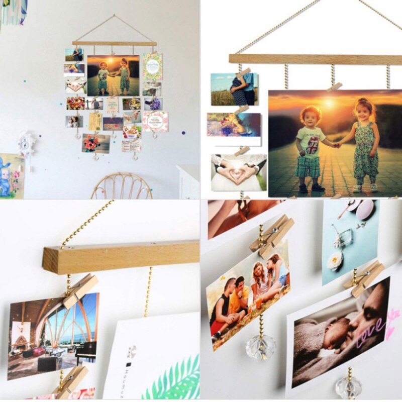 20Pcs Clip Photo Hanging Clips Photo With Crystal ... – Grandado