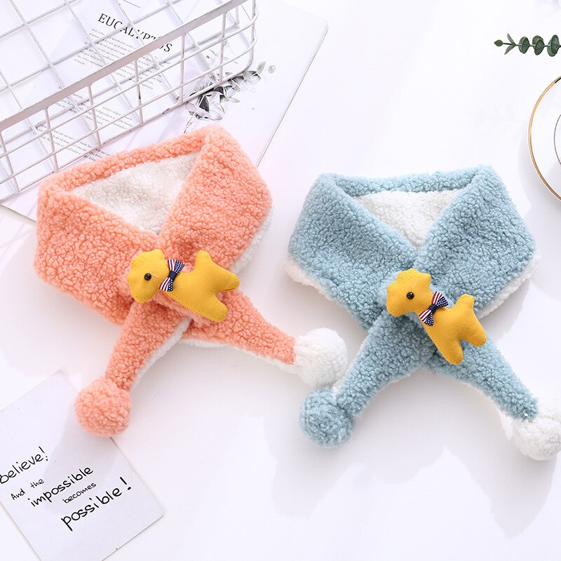 Autumn Winter Solid Color Imitation Lamb Cashmere ... – Vicedeal