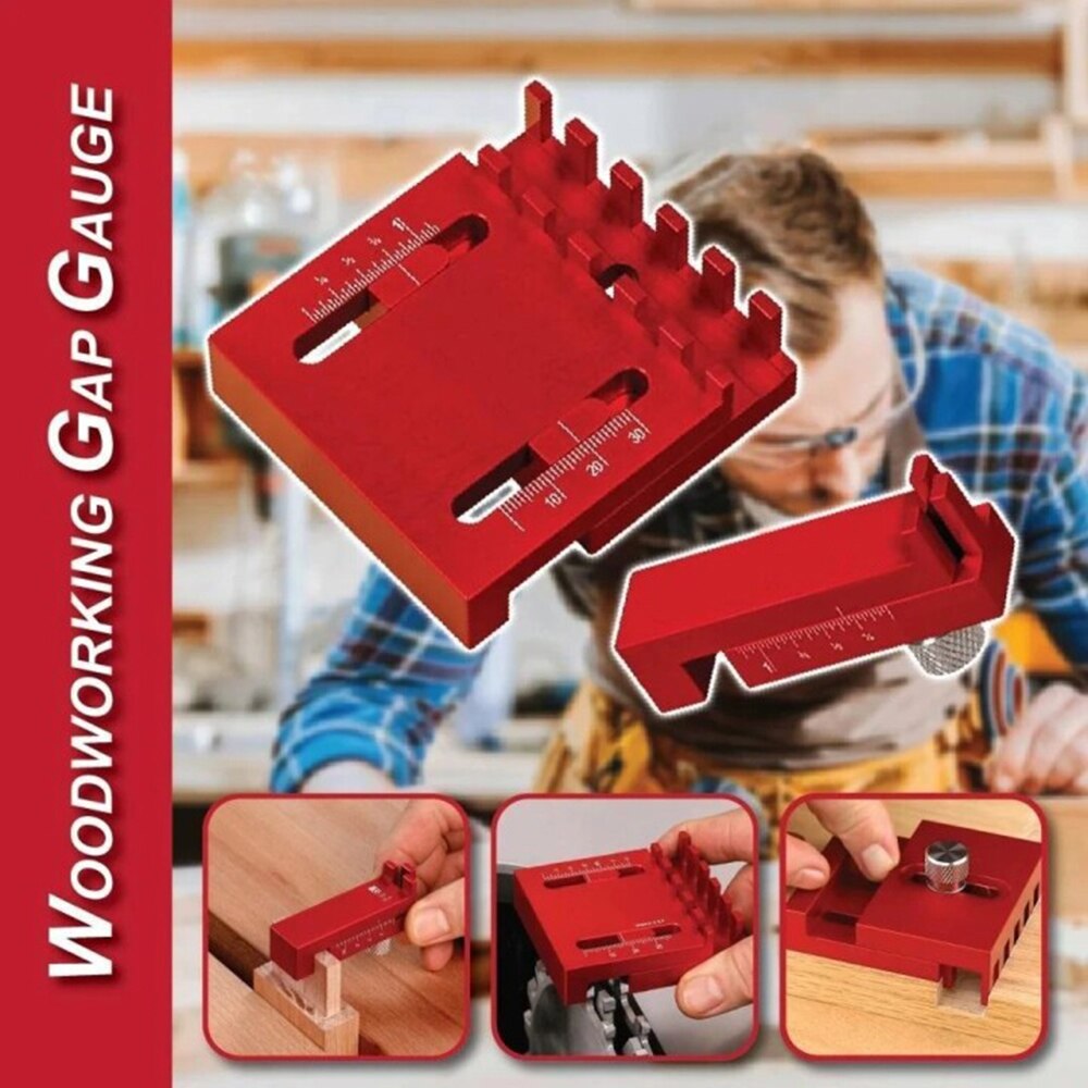 Woodworking Gap Gauge Woodworking Ruler Wooden Ten... – Grandado
