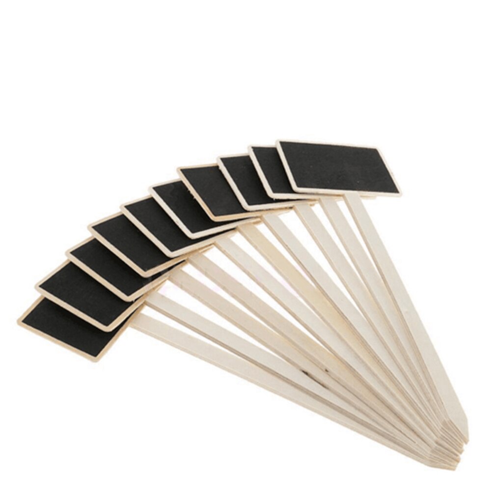 10/20/30pcs Garden Labels Mini Wooden Chalkboard S... – Grandado
