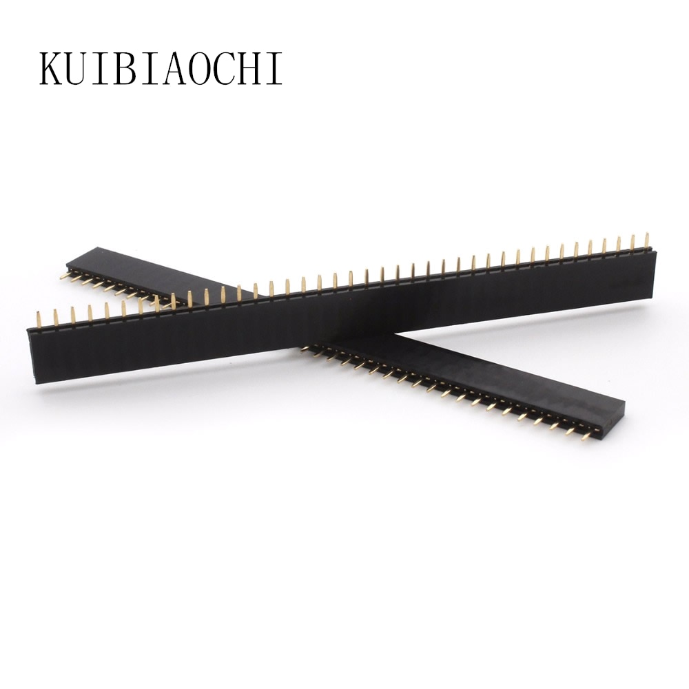 A10 10pcs/lot Female Pin Header Strip 40 Pin 2.54 ... – Vicedeal