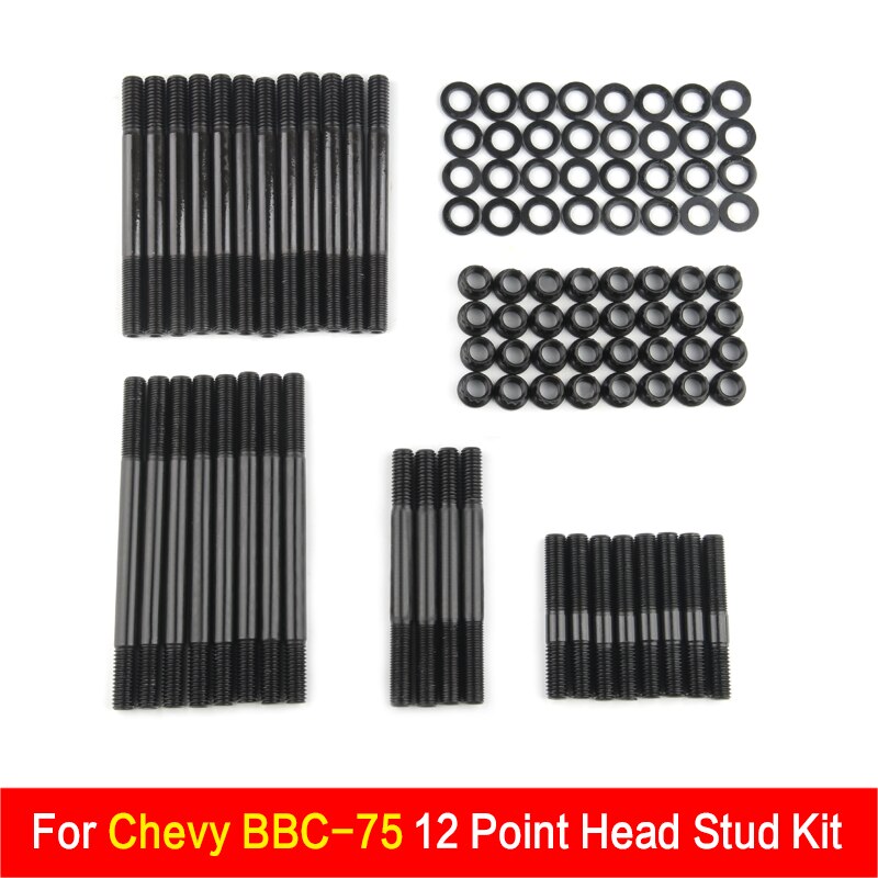 12008 Head Stud Kit For Chevy BBC-75 For USE with ... – Grandado