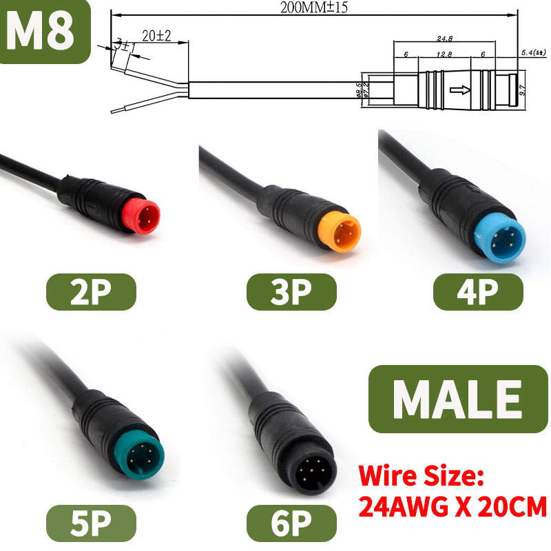 M6/M8 Julet Waterproof Sensor Electric Bicycle But... – Grandado