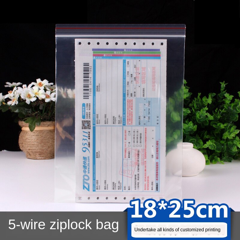Ziplock Bag Transparent Plastic Bag Plastic Packag... – Grandado
