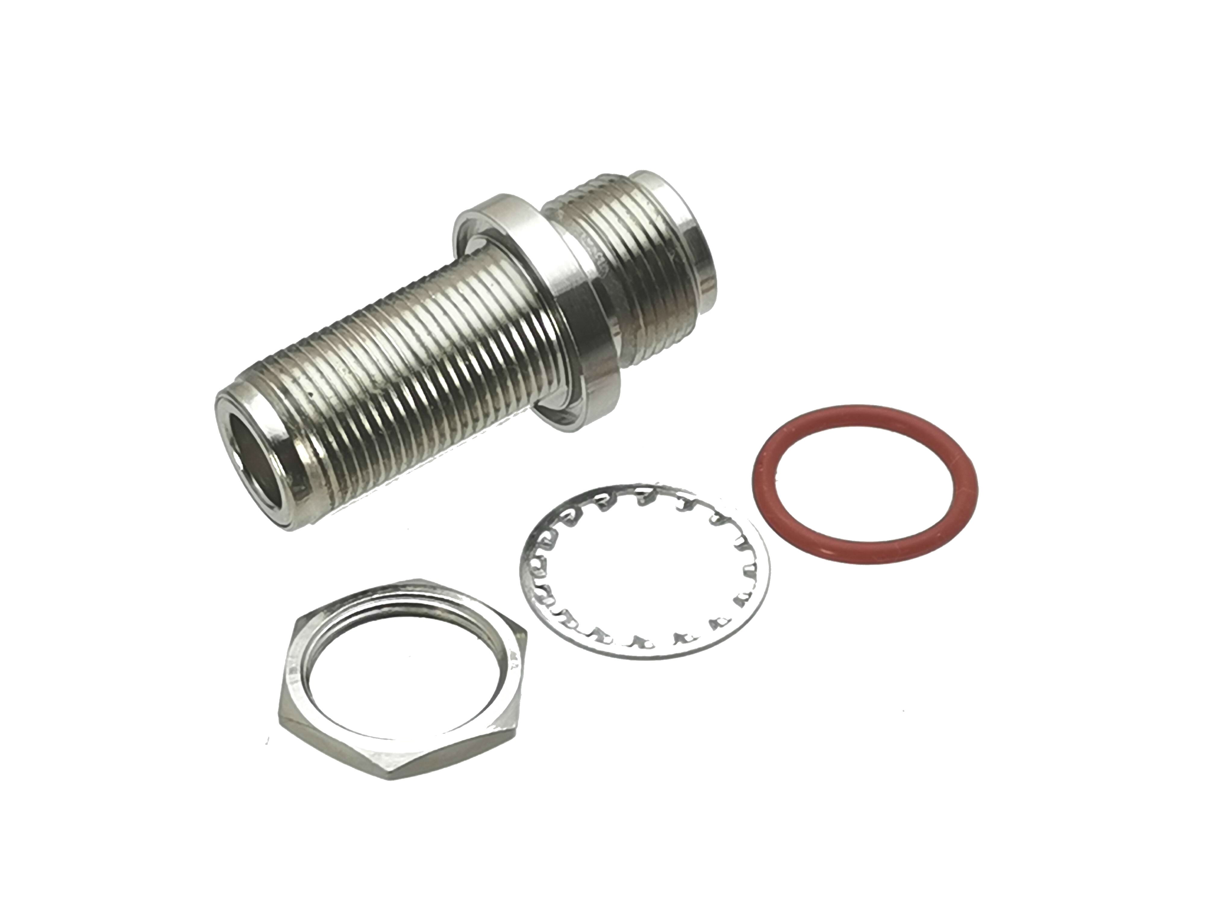 1Pcs Connector N Female Jack Bulkhead to N Female ... – Vicedeal