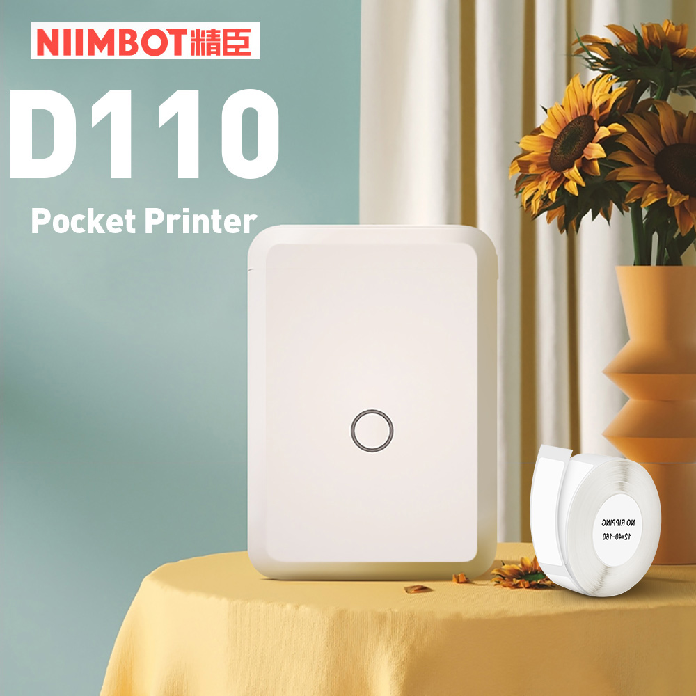 NIIMBOT D110 Original Label Printer Bluetooth Ther... – Vicedeal