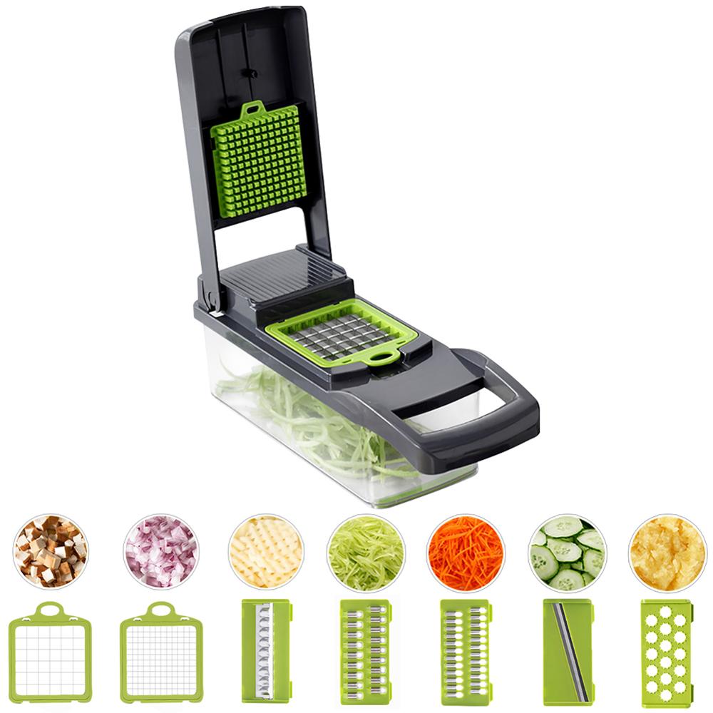 7 In 1 Cut Groenten Artefact Multifunctionele Blok... – Grandado