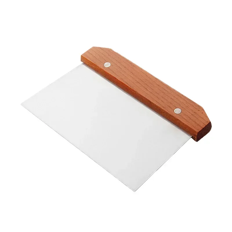 Wooden Handle Stainless Steel Pastry Chopper Bakin... – Grandado