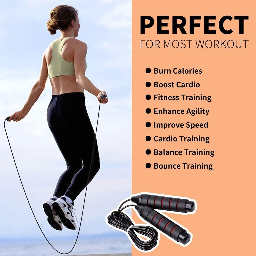 Adults Student Jumping Rope Easy To Adjust Comfort... – Grandado
