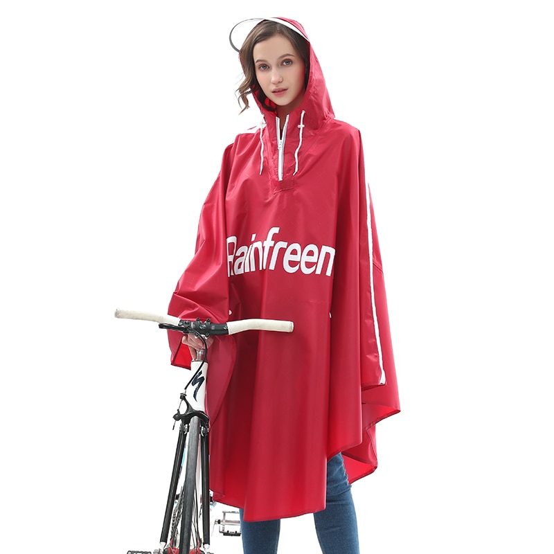 Big Cycling Rain Poncho Audlt Cycling Bicycle Bike... – Vicedeal