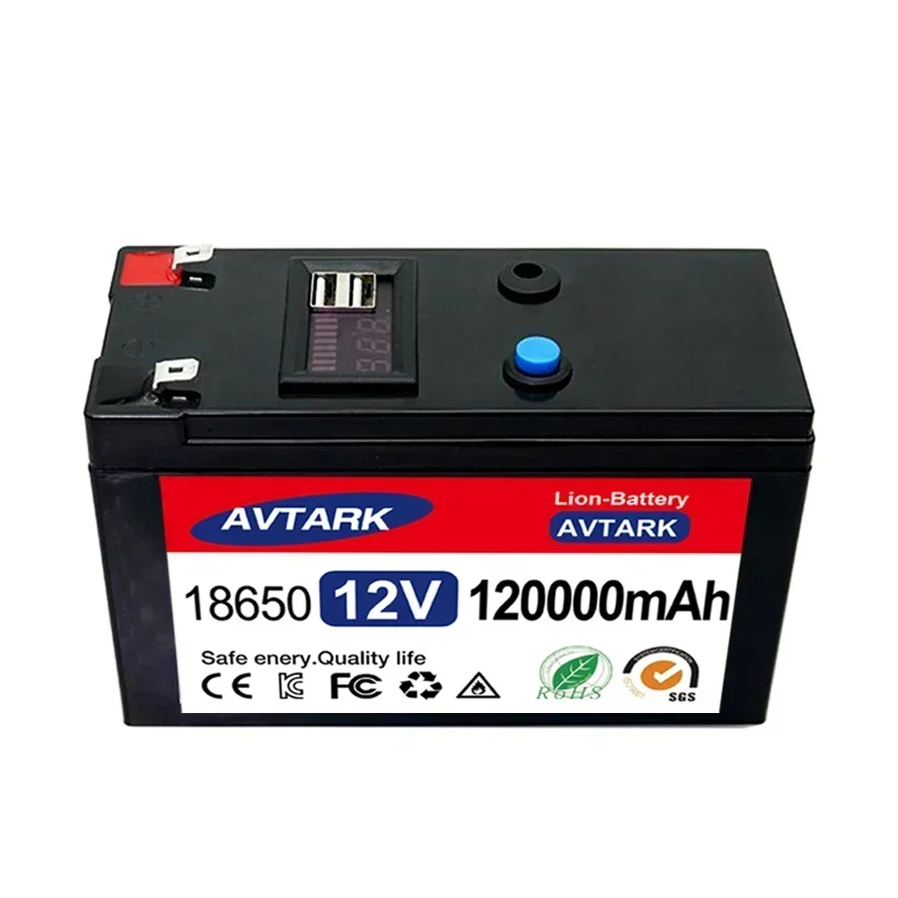 12V Battery 120Ah 18650 lithium battery pack Recha... – Grandado