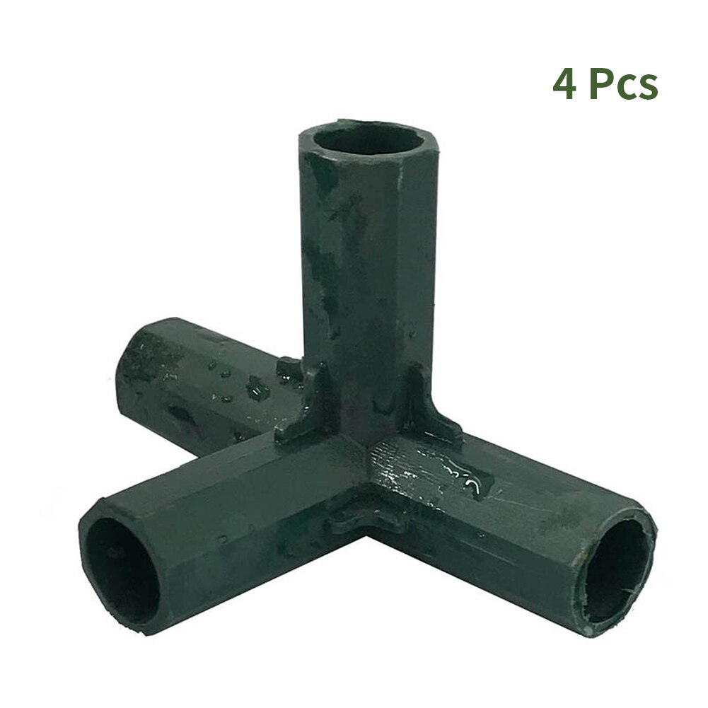 4pcs 16mm Pipe Joint Cages Corner Connector Plant ... – Vicedeal